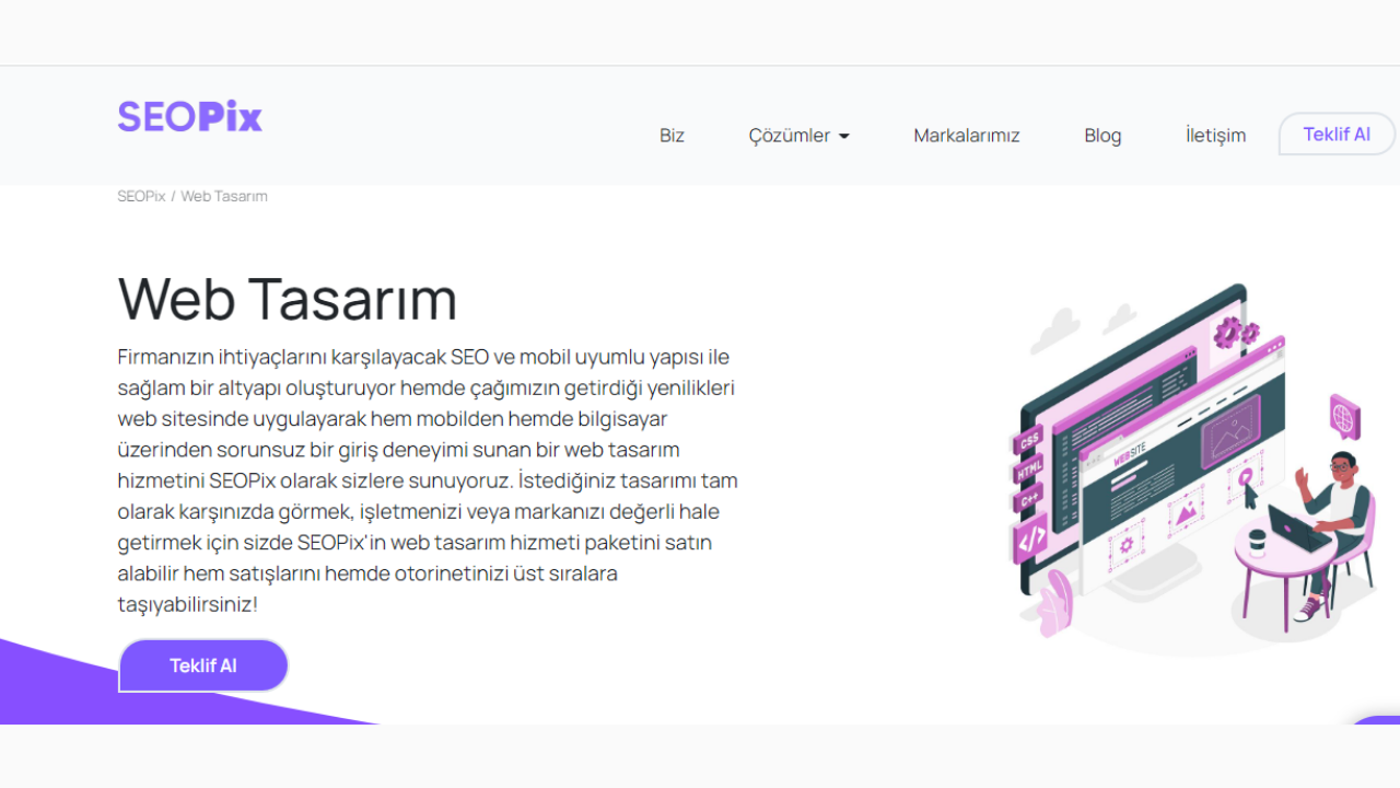 SEOPix İle Kreatif Web Tasarım - Teknobird SEOPix İle Kreatif Web Tasarım - Teknobird